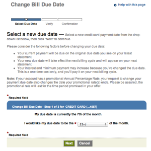 How To Change Credit Card Due Dates Online at Each Bank