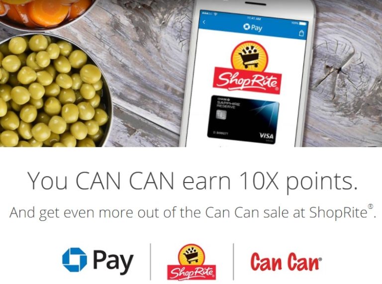 (EXPIRED) Use Chase Pay At ShopRite For 10% / 10X On $400
