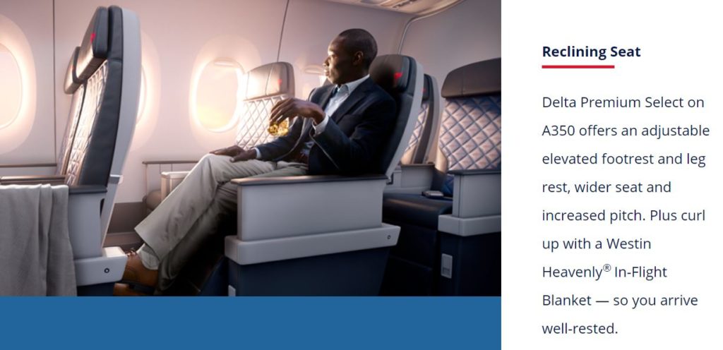 Half an hour in Delta’s Premium Select. A mini review.