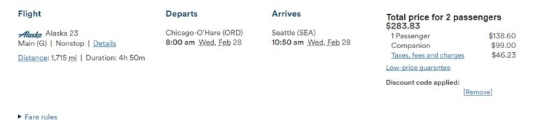 Alaska Airlines Companion Fare Complete Guide