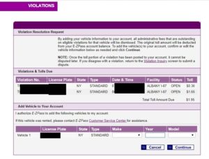 Lesson learned: How to reduce E-ZPass toll fines