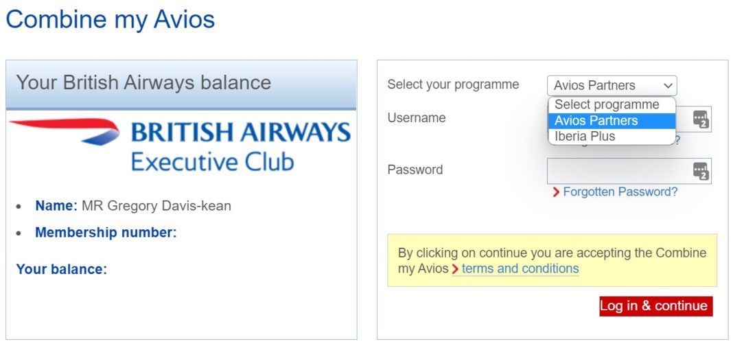 How to transfer Avios between British Airways, Qatar, Iberia, Aer ...