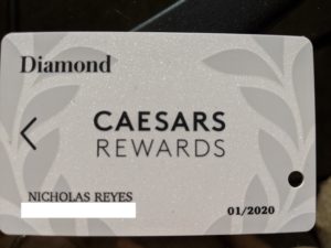 Caesars Diamond Celebration dinner: easy to use and worth the match