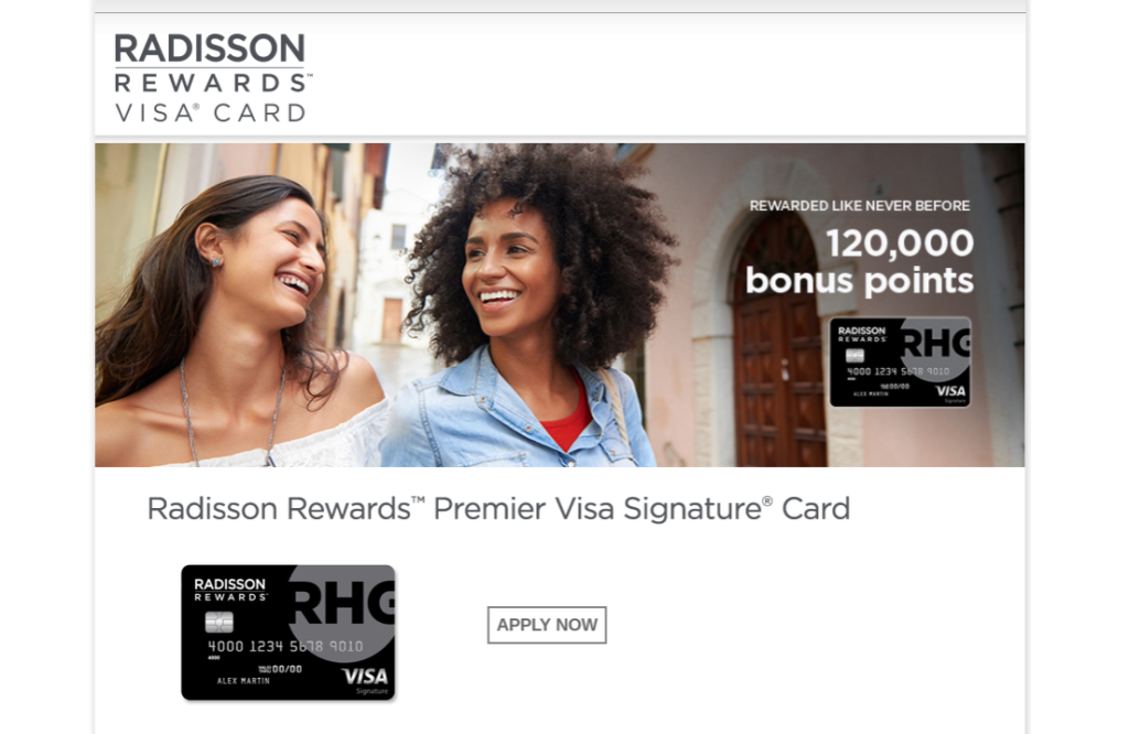 [Back again] Highest-ever 120K Radisson card offer