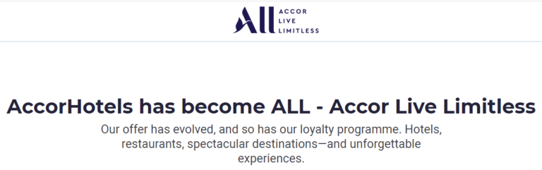 Accor Live Limitless (ALL) Complete Guide