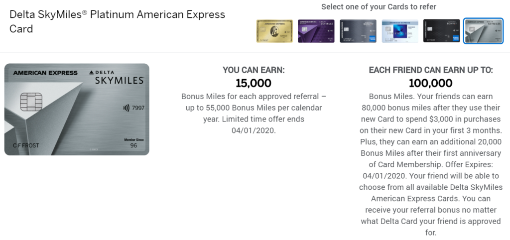 Delta SkyMiles® Gold American Express Card