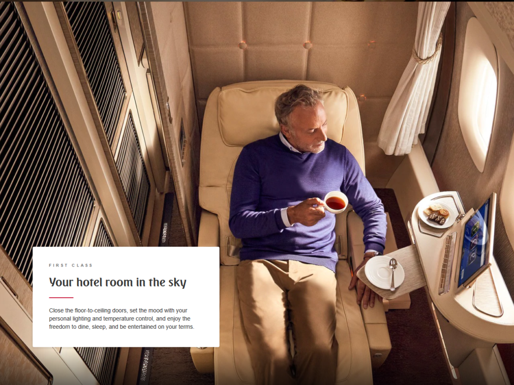 How to find and book the world's best first class award flights