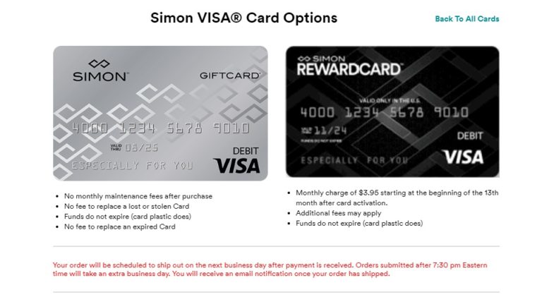 Simon Visa Gift Card online bulk ordering. Everything you need to know.