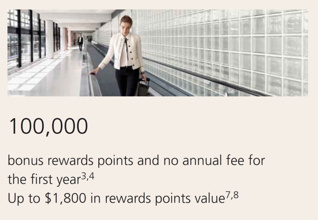 My take on the UBS 100K bonus offers