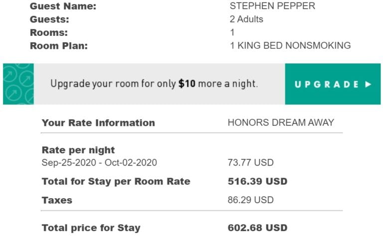 Hilton Price Match Guarantee: How I Saved $550+ Making 2 Best Rate ...