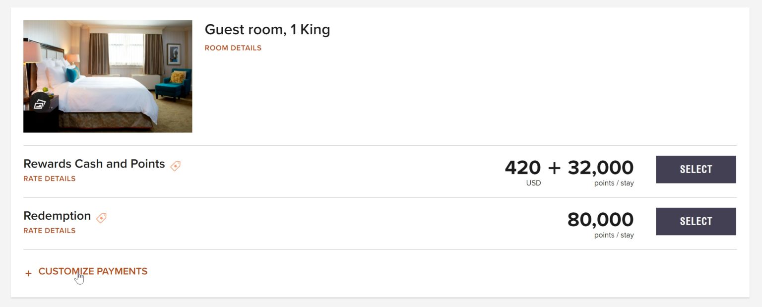 Combining Marriott awards, certificates, and paid nights in a single ...