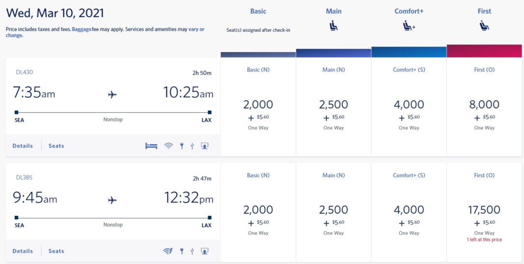 Best uses for Delta miles