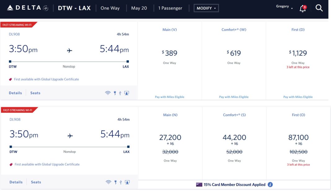 Best uses for Delta miles
