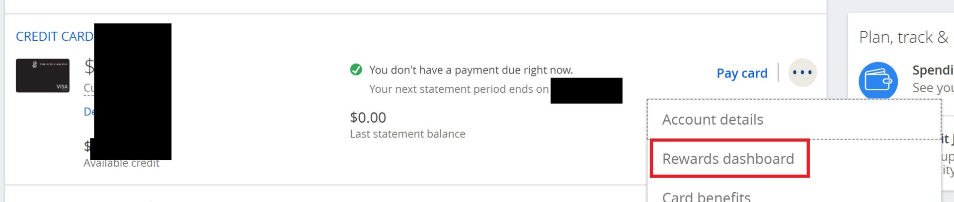 Chase Rewards dashboard now widely available (with easy access to ...