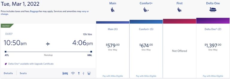 Best uses for Delta's Regional Upgrade Certificates