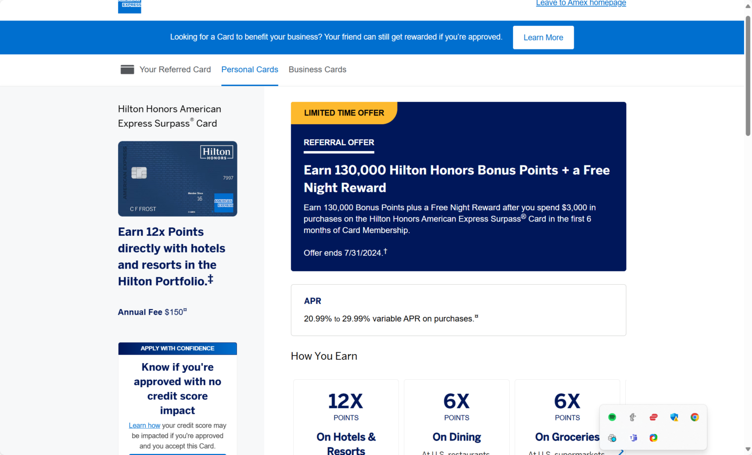 How to maximize value with Amex multi-card referrals