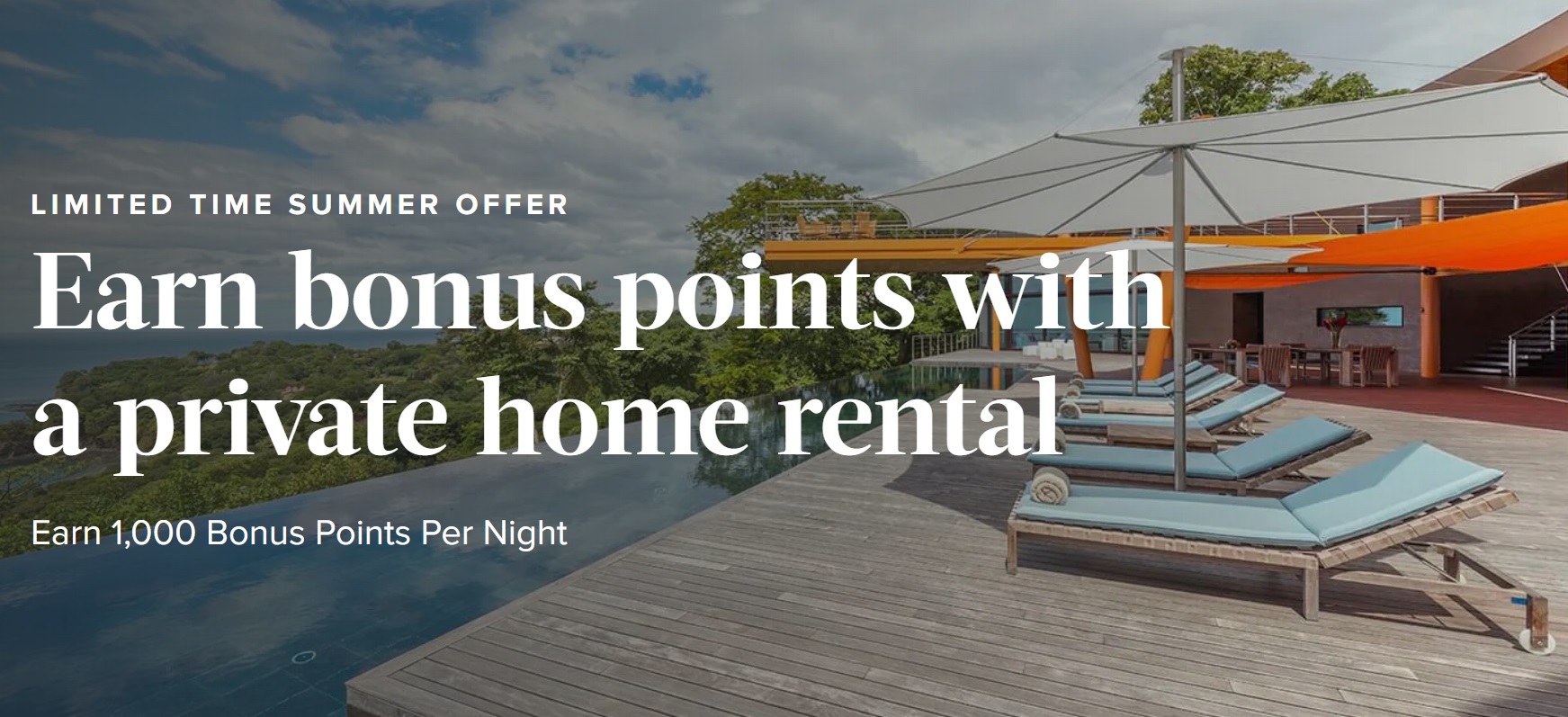 (EXPIRED) Marriott Homes & Villas Promo: Earn 1,000 Bonus Points Per Night