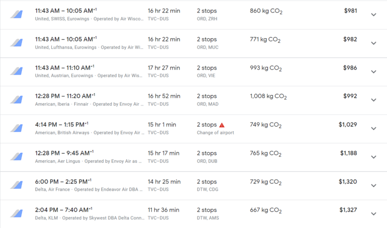 A beginner's guide to searching for partner award flights