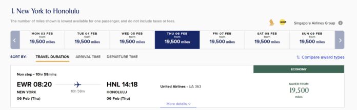 A beginner's guide to searching for partner award flights