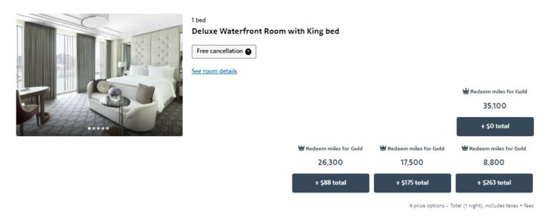 Surprising: Get 1c per mile (or more) using AAdvantage miles for hotels