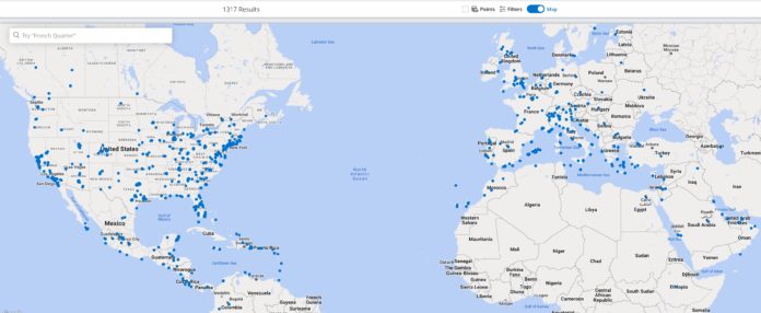 Want to see Hyatt's full footprint? There's a map.