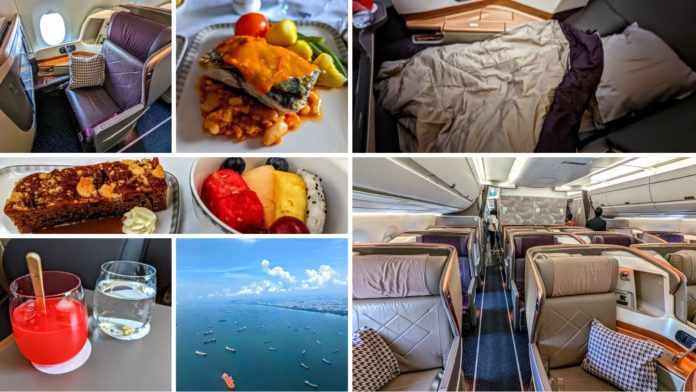 World's Longest Flight Review: Singapore Airlines SIN-JFK In Business Class (SQ24)