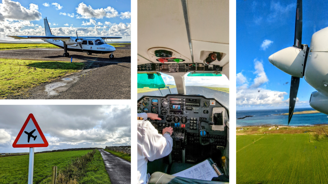 Flying On The World's Shortest Flight: Papa Westray To Westray - Less ...