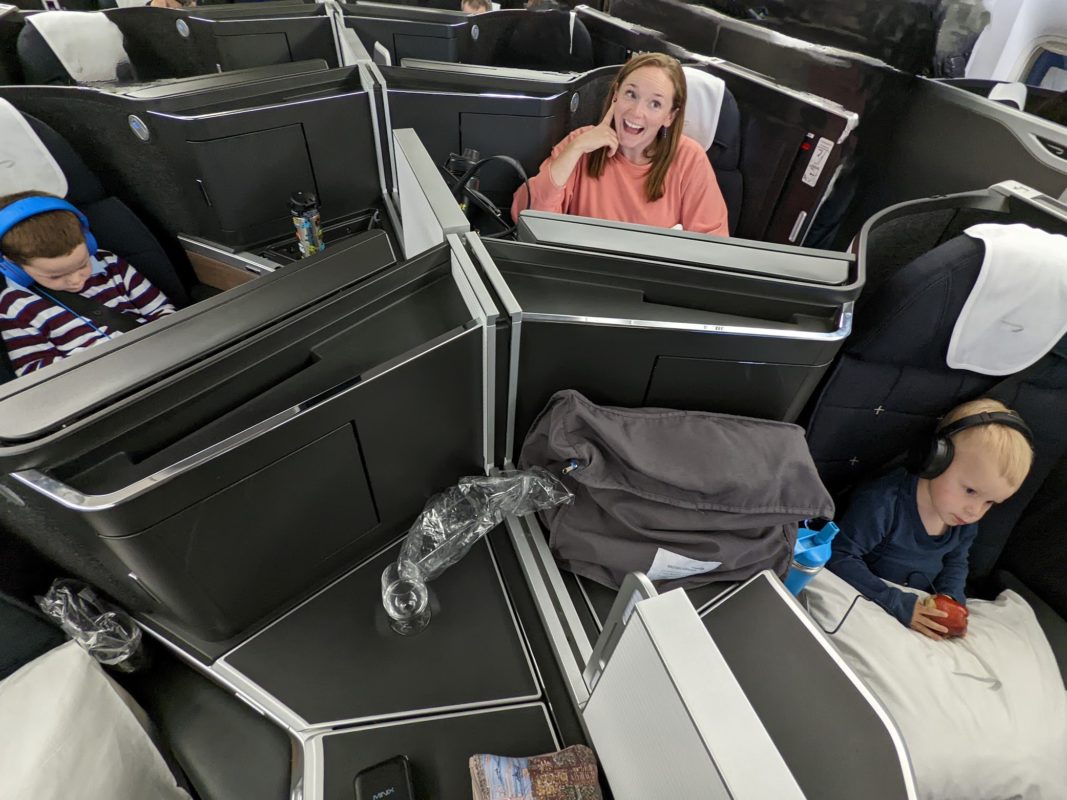 Business class for 4 or more: finding multiple seats for family award ...