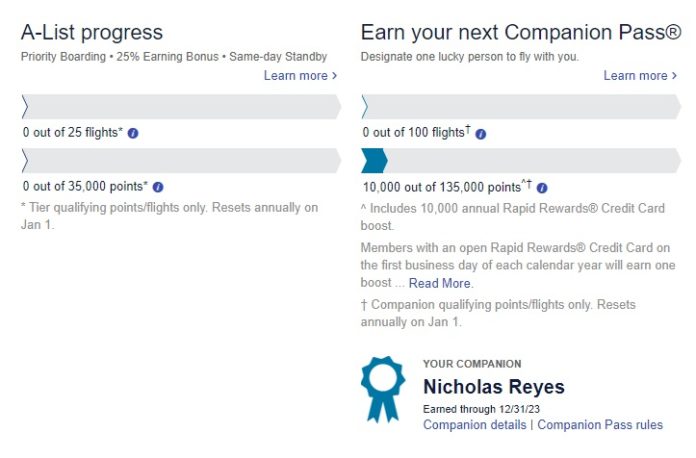 Southwest Companion Pass Complete Guide 2023