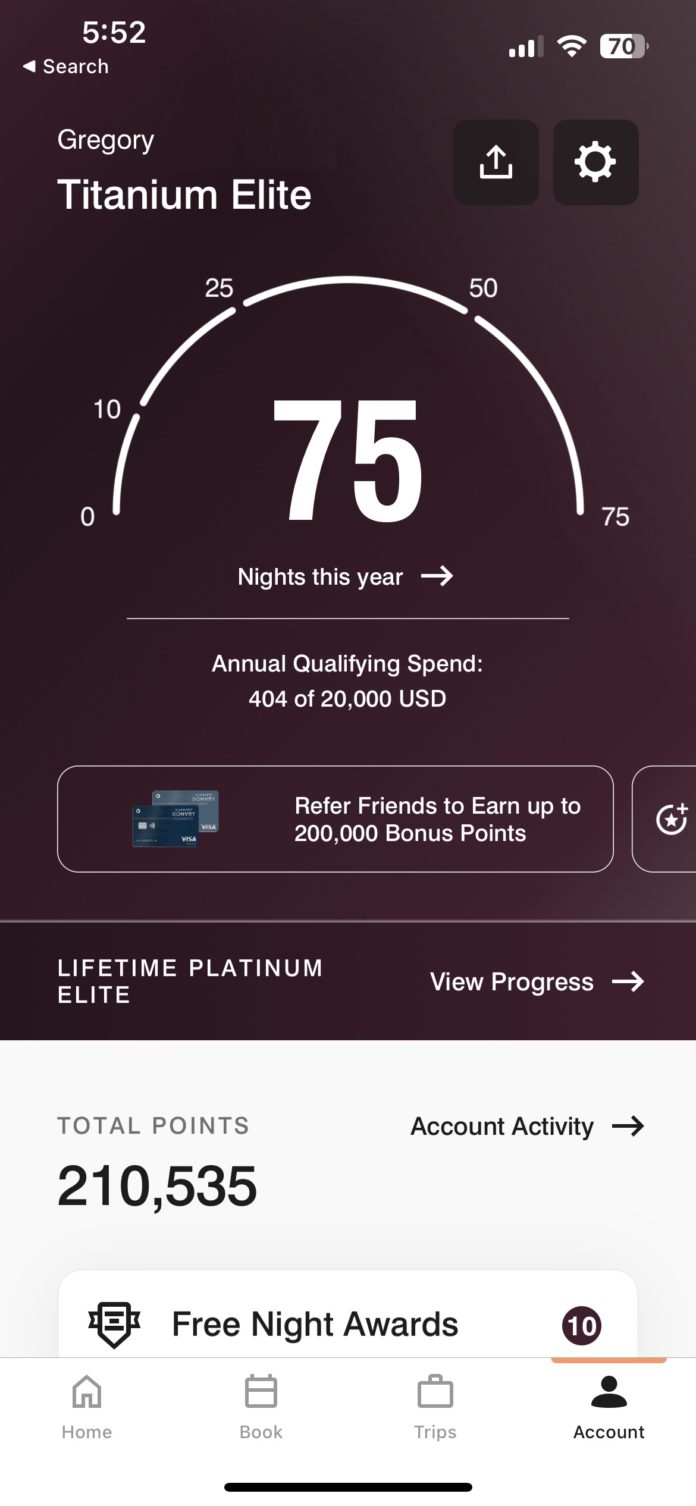 Marriott Titanium achieved. Here's how I sprinted to the finish.