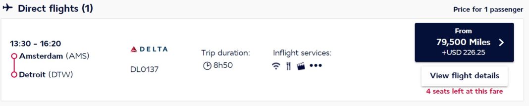 A great trick for finding Delta partner award availability