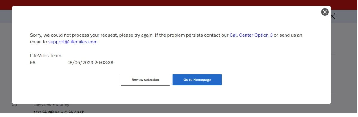 An Avianca LifeMiles success story (thanks to screenshots)