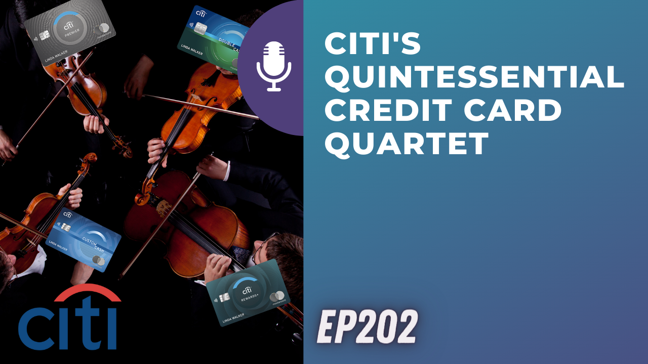 Citi's quintessential credit card quartet