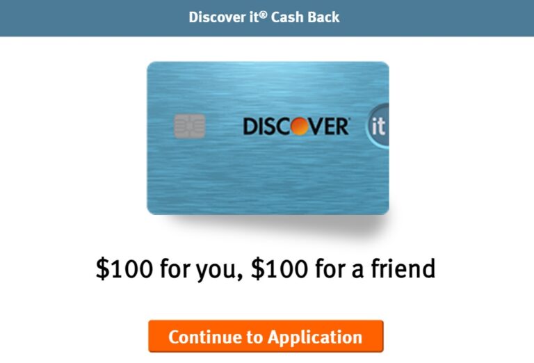Discover It welcome offer now $100 (stack with referral to/from Player 2)