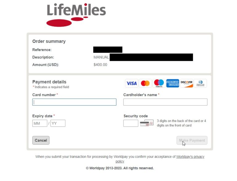 Cancelling a LifeMiles award ticket: maybe less painful than you thought