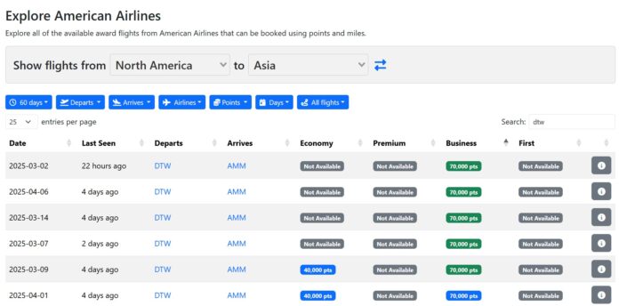 Seats.aero: a wonderfully nerdy tool for finding Unicorn flight awards