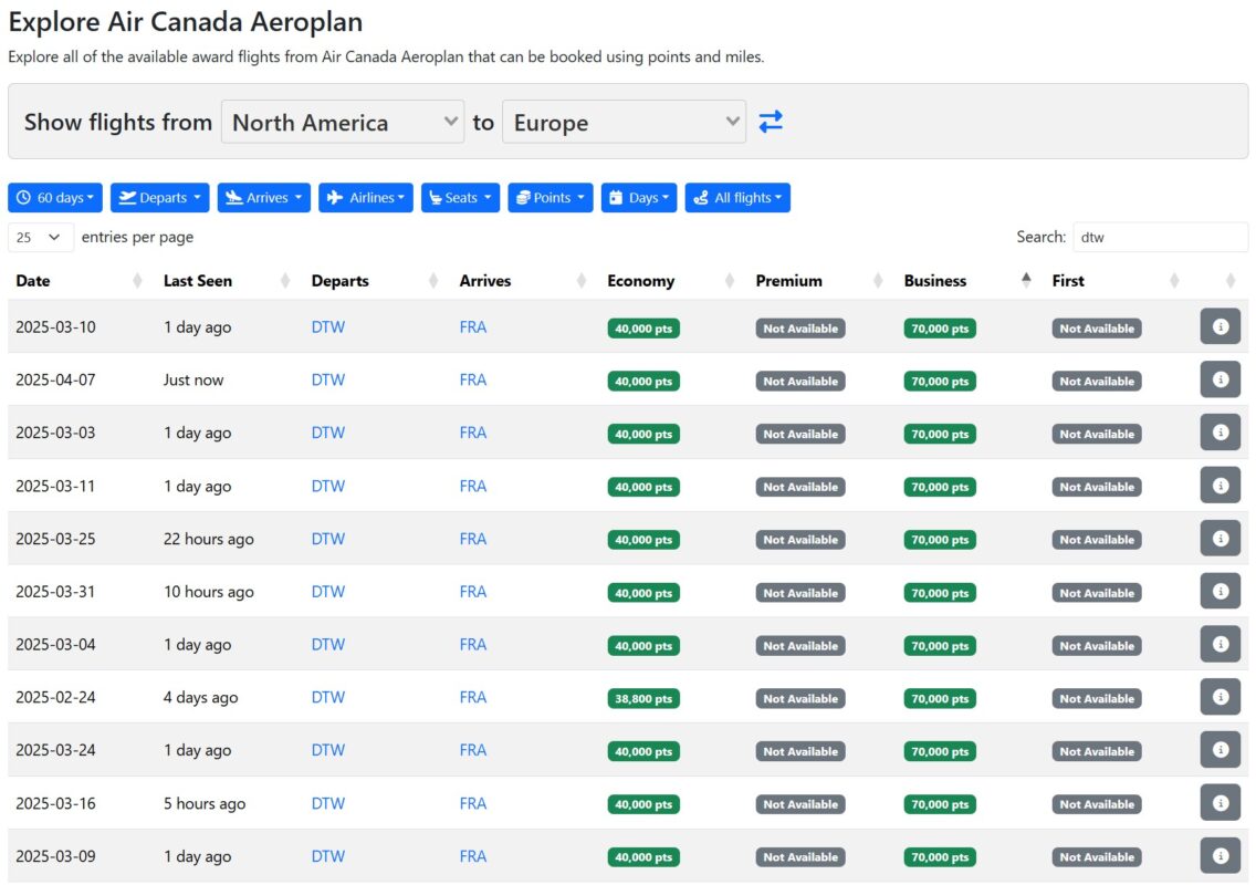Seats.aero: a wonderfully nerdy tool for finding Unicorn flight awards