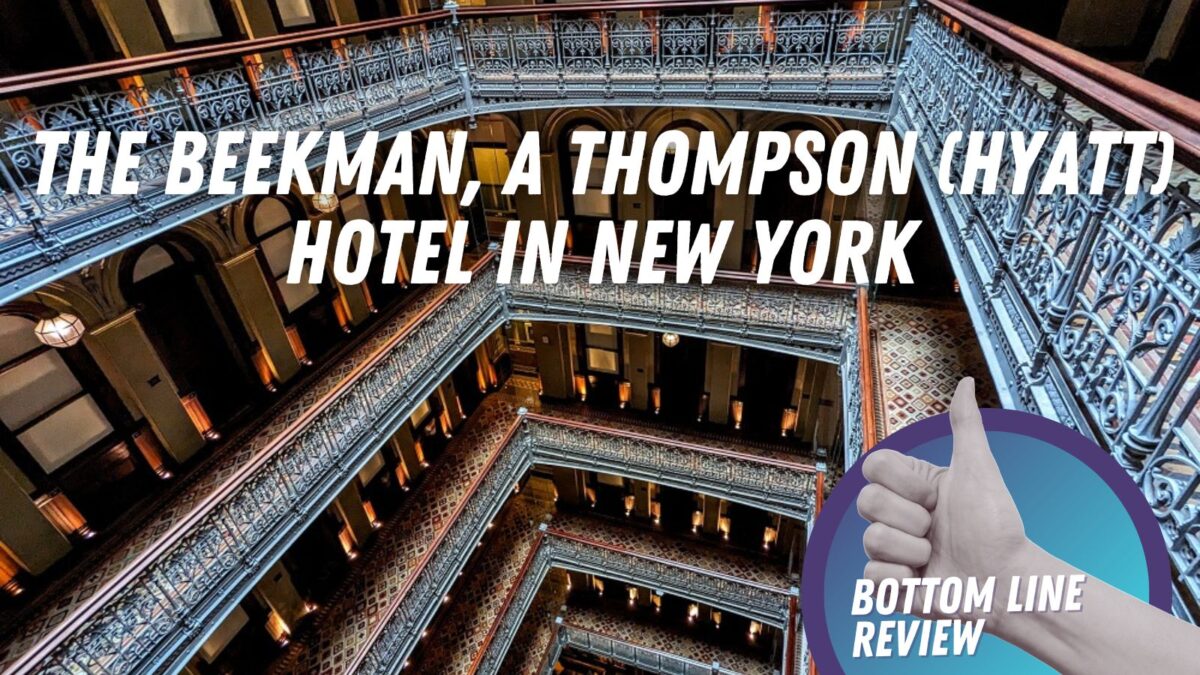 The Beekman, A Thompson Hotel In New York: Bottom Line Review