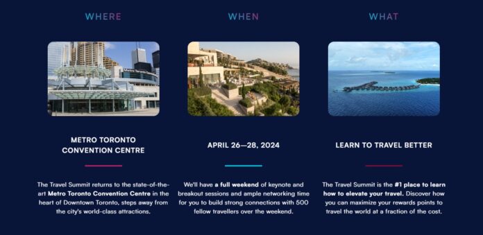 Join Nick at The Travel Summit in Toronto in April 2024