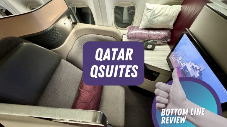Qatar QSuites Bottom Line Review
