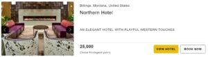 Book Preferred Hotels online with Choice points