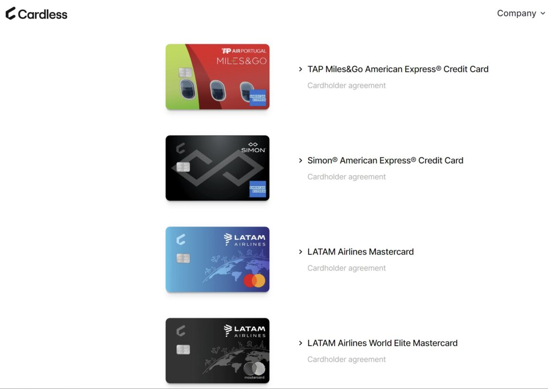 Cardless appears to have a 1-card restriction