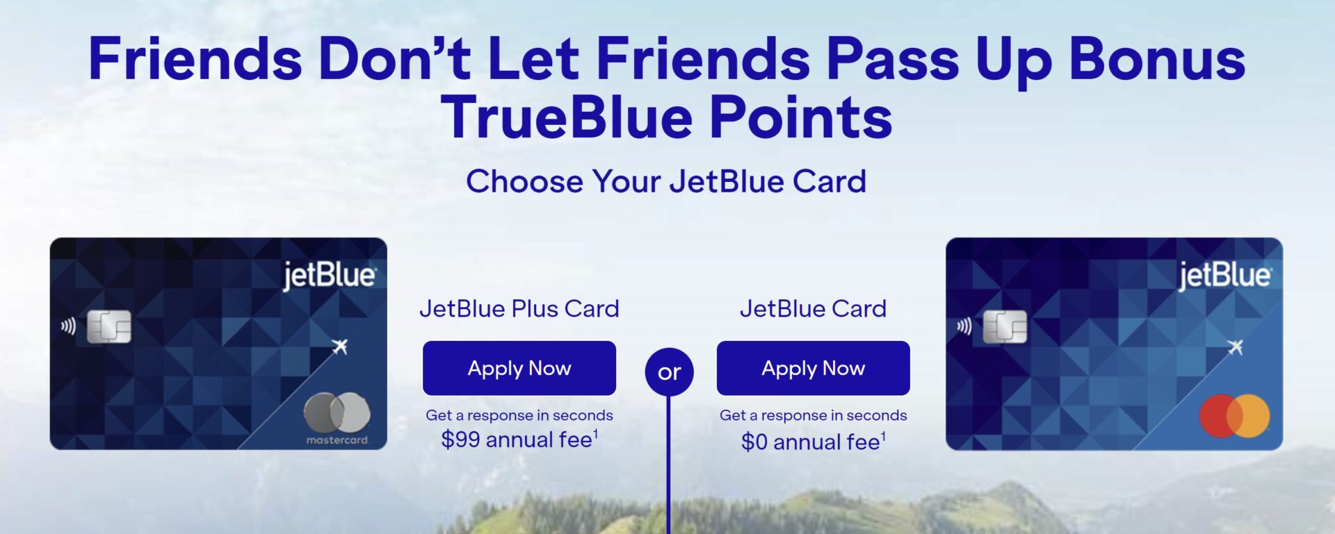 JetBlue card offering referral points for some [Targeted, YMMV]