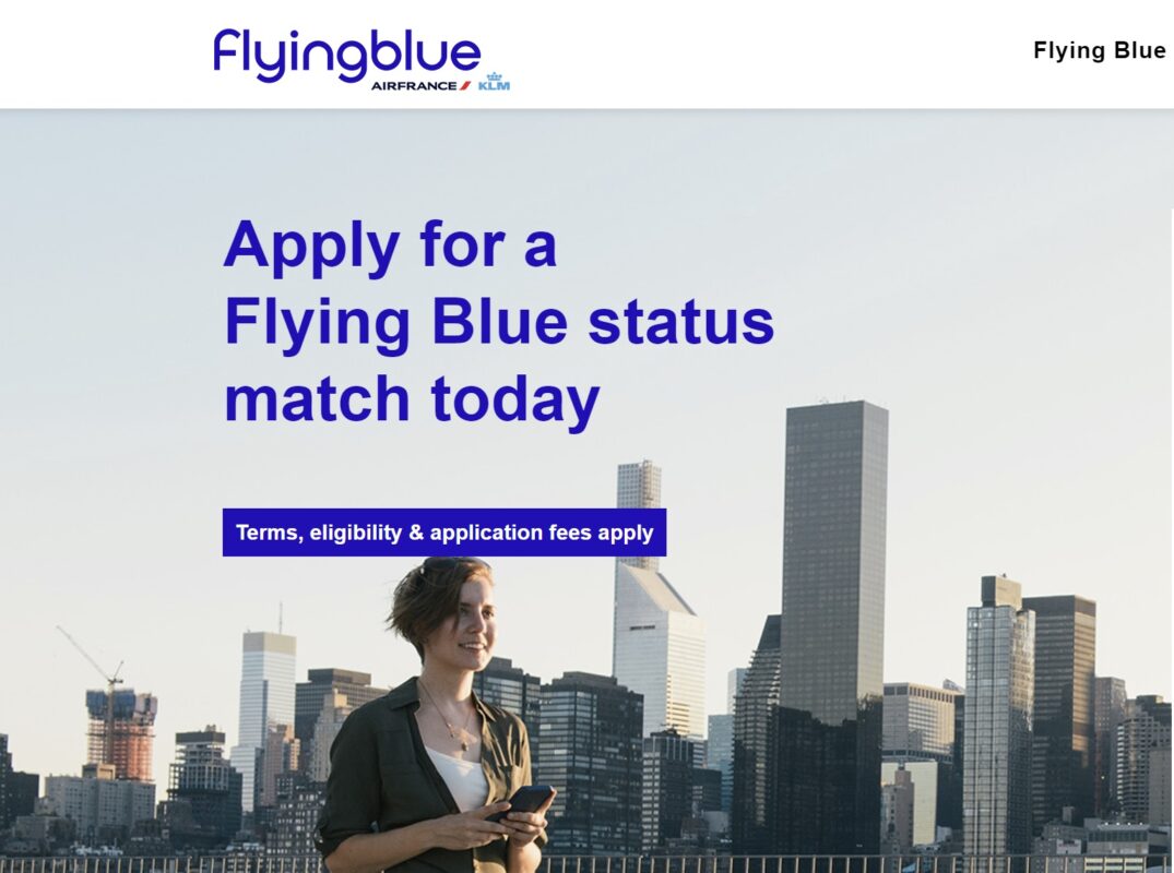(EXPIRED) Flying Blue status match for US residents