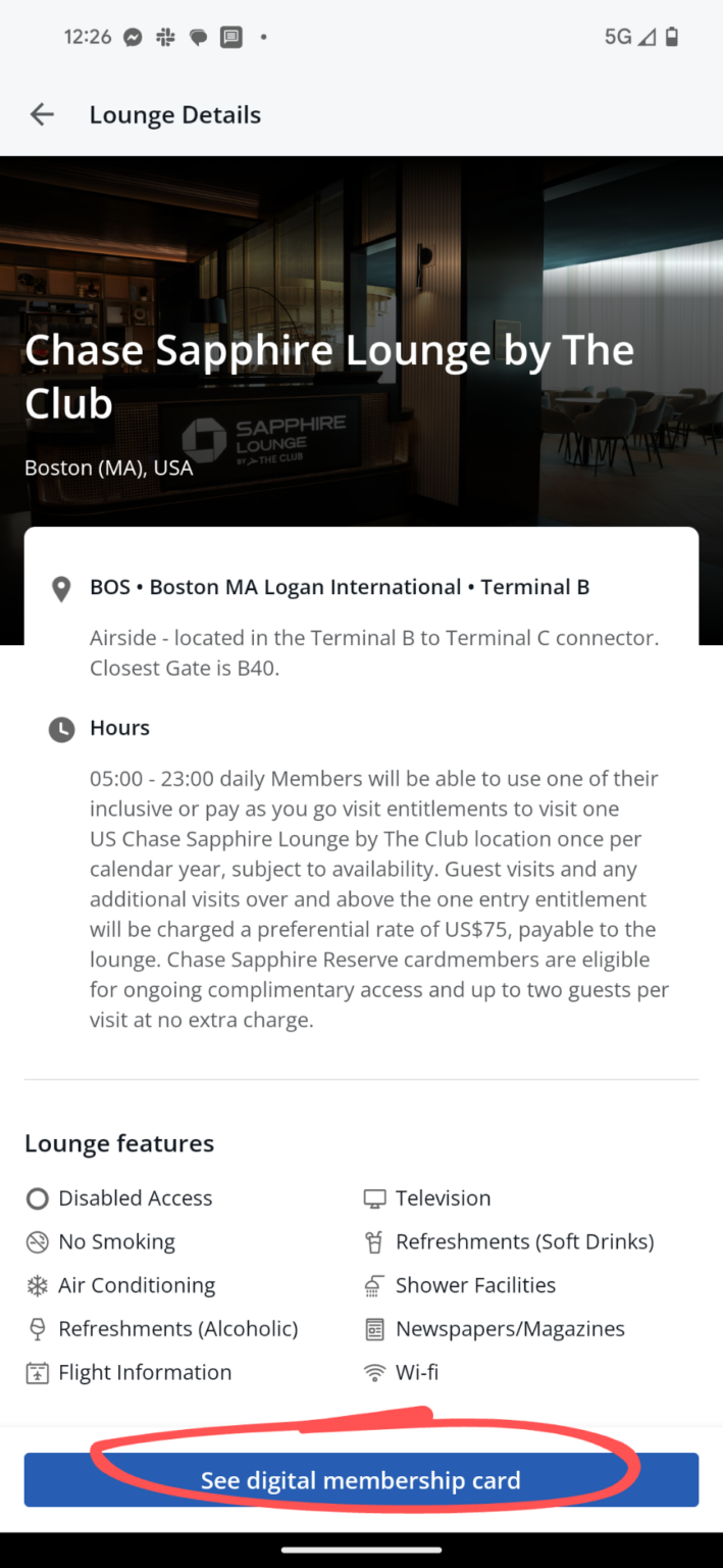 Chase Sapphire Lounges: Locations and how to access them