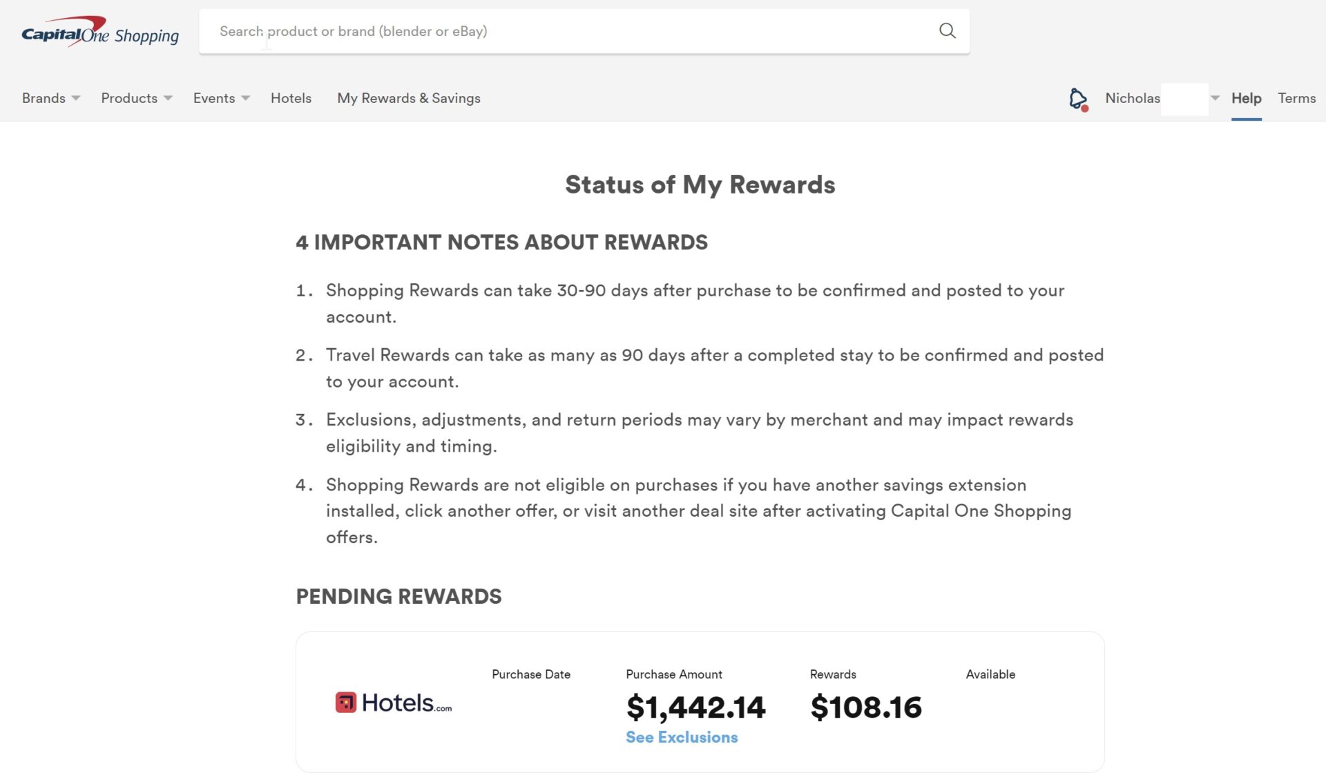 Persistence pays off with a Hotels.com Price Guarantee claim success