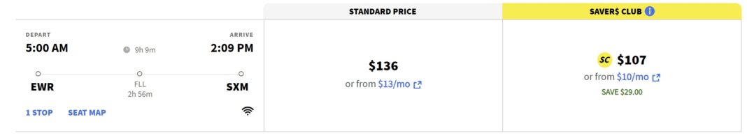 Taking Spirit for a spin to test the value of the Savers Club and Free ...