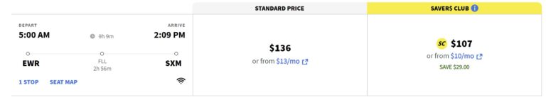 Taking Spirit for a spin to test the value of the Savers Club and Free ...