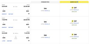 Taking Spirit for a spin to test the value of the Savers Club and Free ...