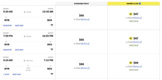 Taking Spirit for a spin to test the value of the Savers Club and Free ...